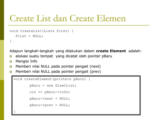 5. Doubly Linked List (Struktur Data) | PDF