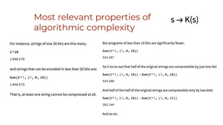 4.4: Algorithmic Complexity and Compressibility | PPTX | Technology & Computing