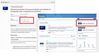 5. Reference linking & Cited by | PPT