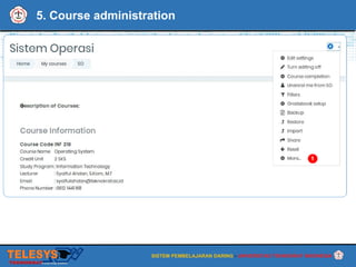 5. course administration | PPT