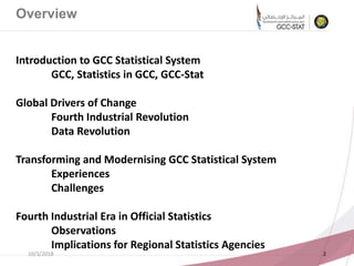 IAOS 2018 - Regional statistics agency as a change agent – experiences ...
