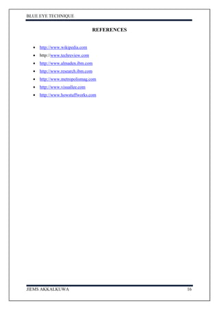 5.report (blue eye technology) | PDF