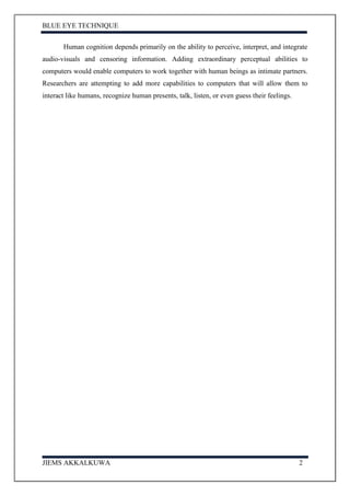 5.report (blue eye technology) | PDF