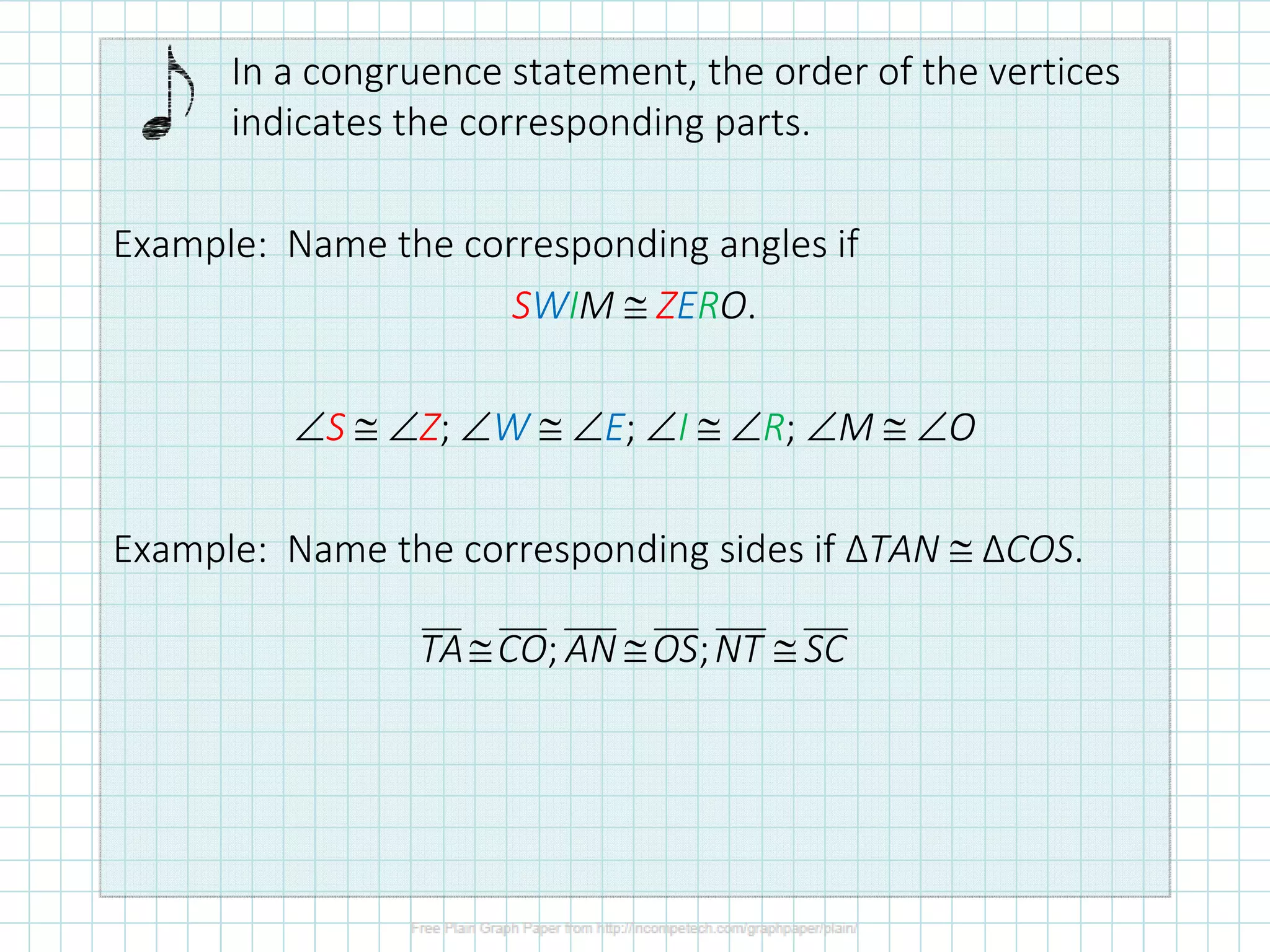 5.1 Congruent Polygons | PDF