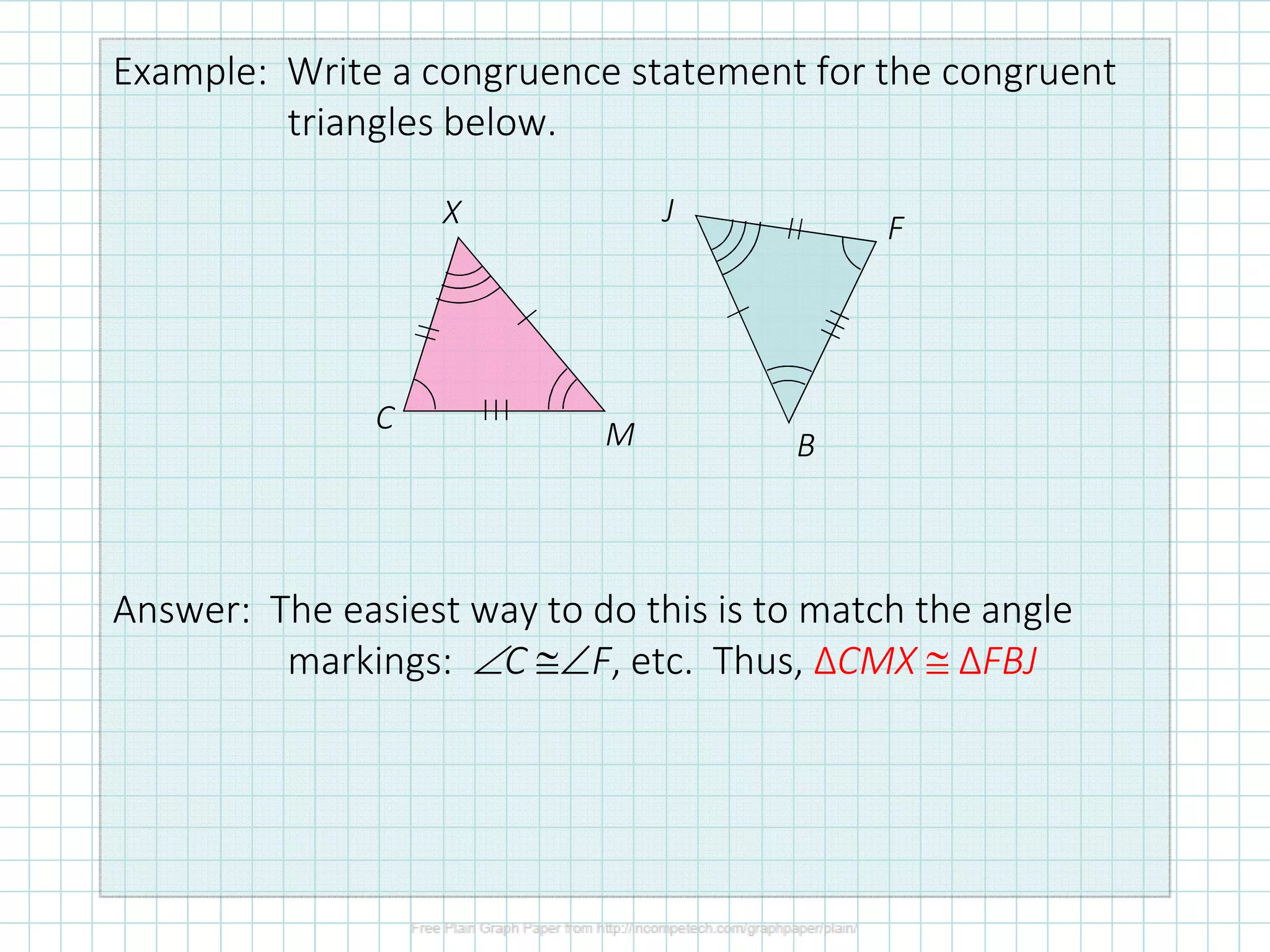 5.1 Congruent Polygons | PDF