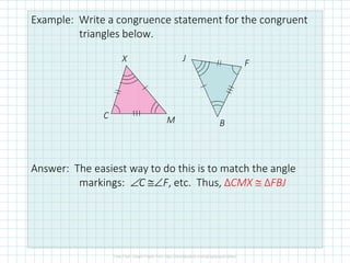 5.1 Congruent Polygons | PDF