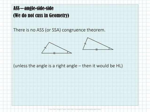 5.2 Congruent Triangle Theorems | PDF