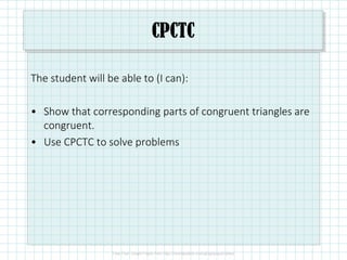 5.4 CPCTC | PDF
