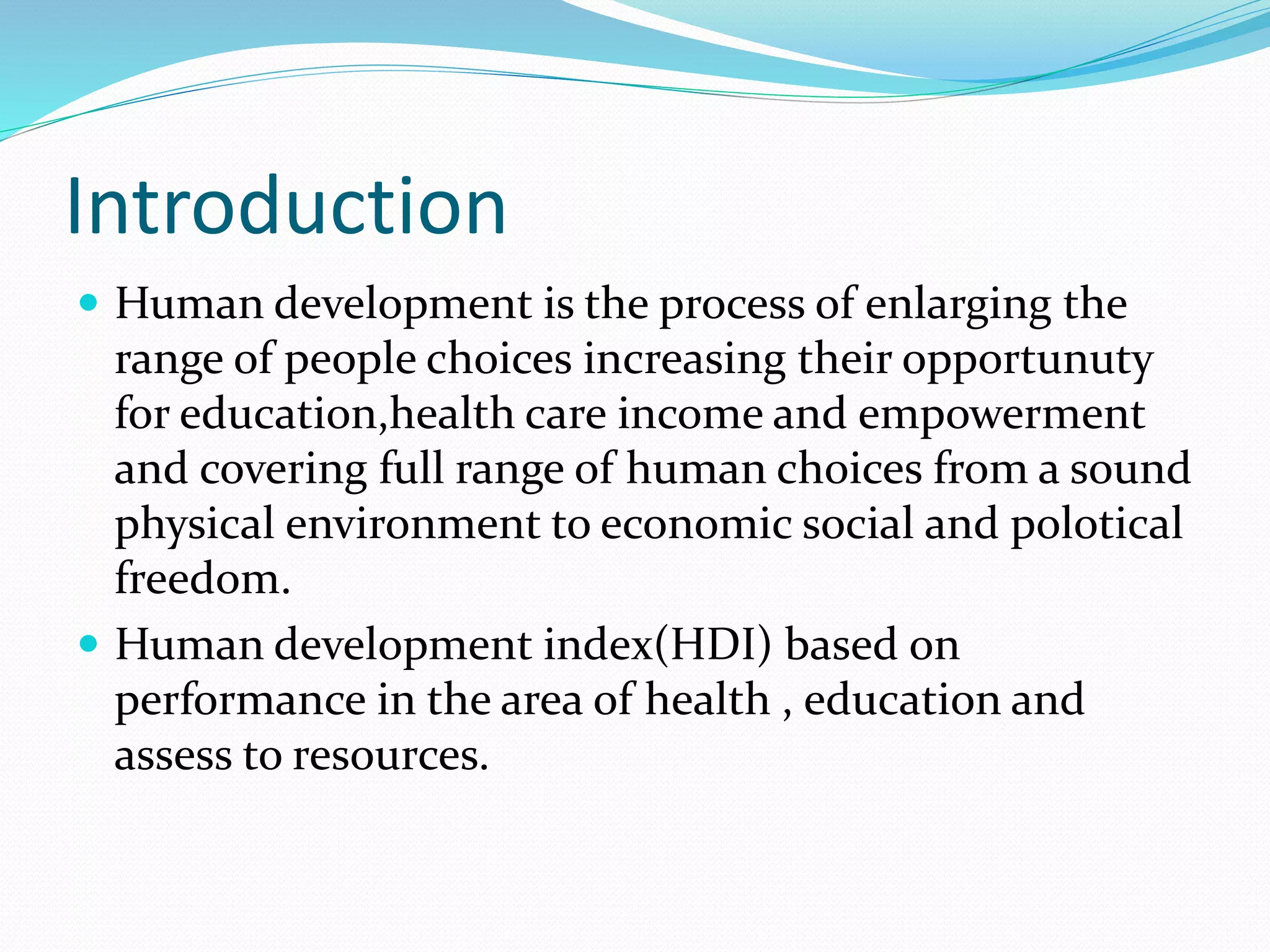 5.human development | PPT