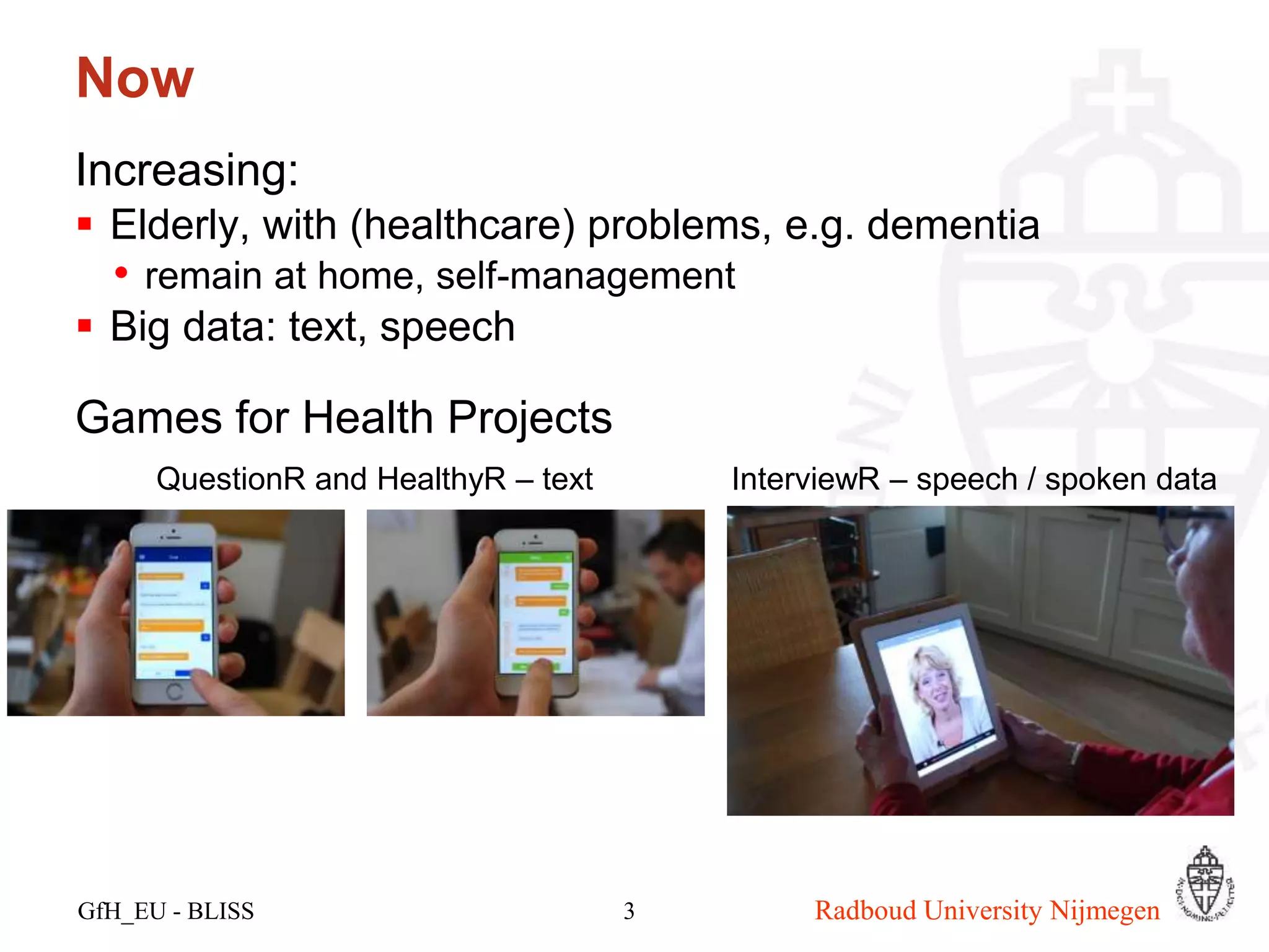 Behaviour-based language-interactive speaking systems (BLISS) | PPTX