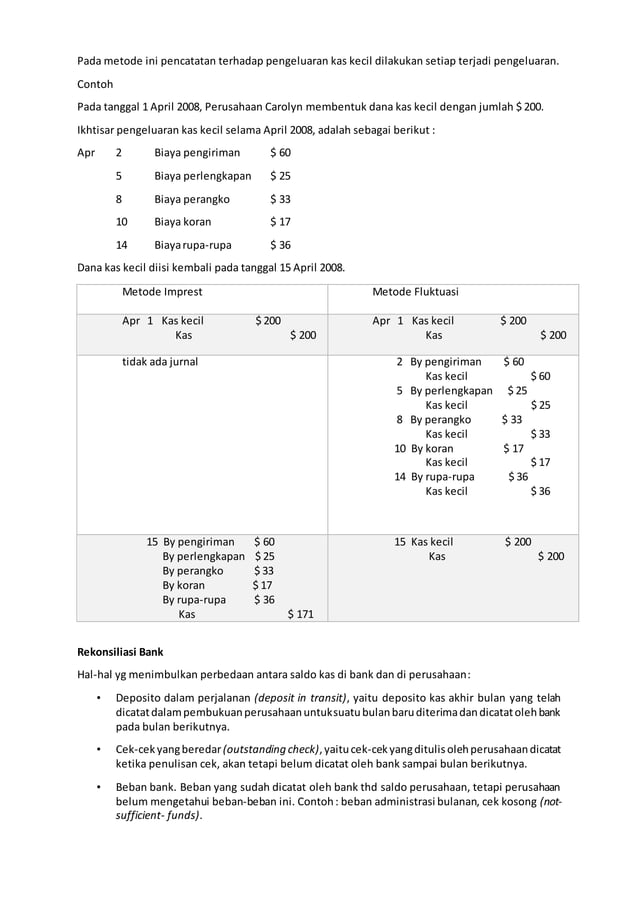 Rangkuman Materi Akuntansi Keuangan Menengah Kas dan Piutang (Cash and Receivables) Disusun oleh ...