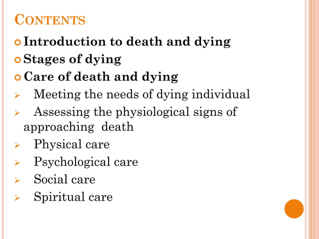 5. death and dying f | PDF