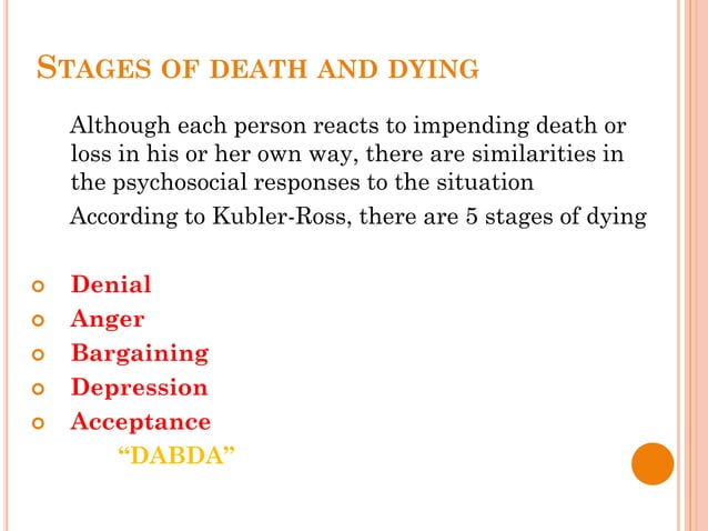 5. death and dying f | PDF