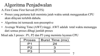5.penjadwalan proses | PPT