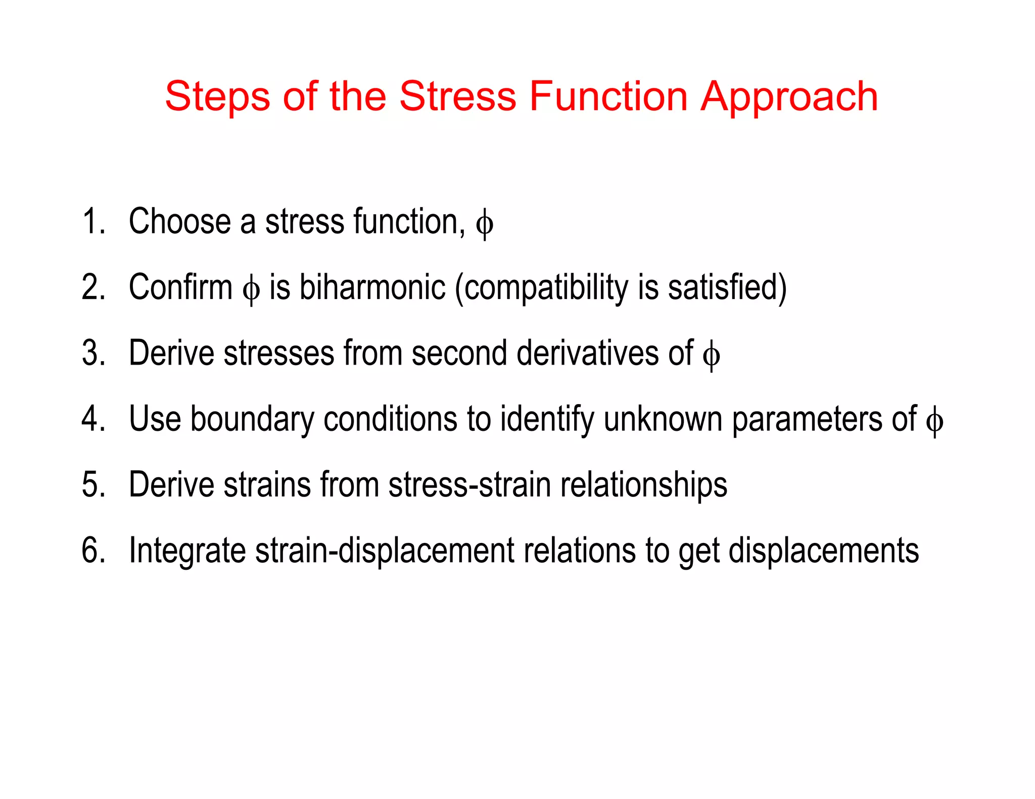 5. stress function | PDF