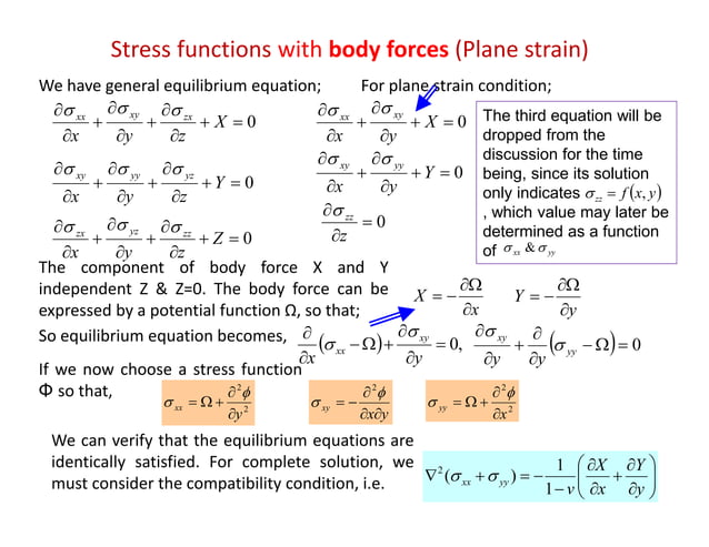 5. stress function