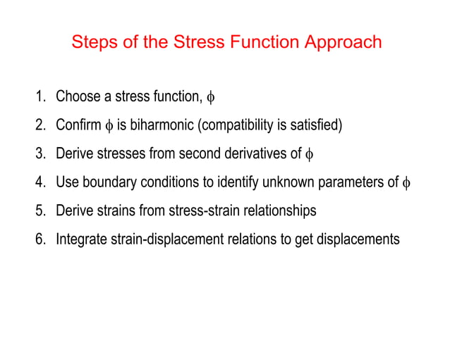 5. stress function | PDF | Physics | Science