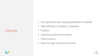 5.5 1500 attention to detail | PPTX