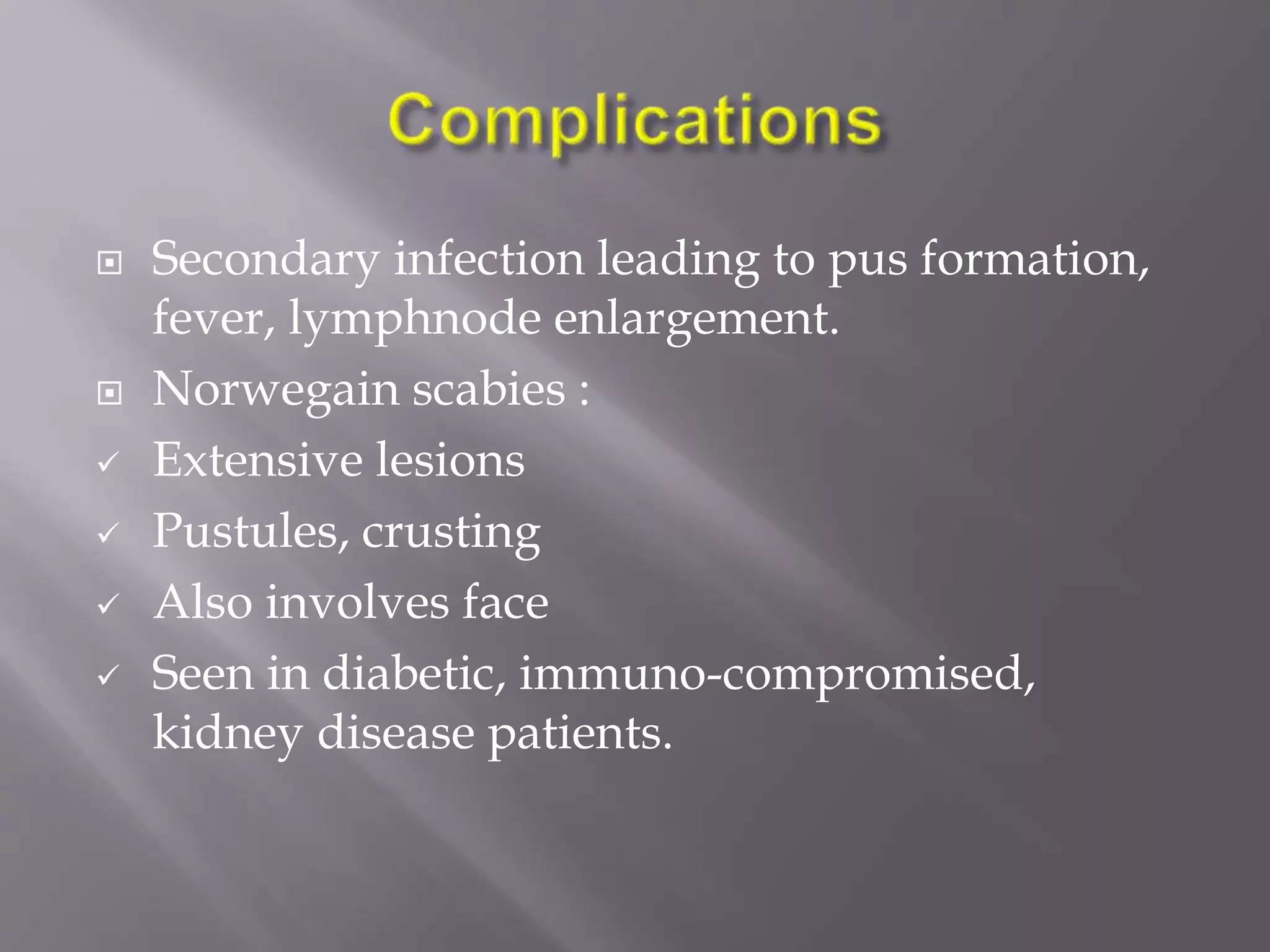 5. Scabies and pediculosis | PPTX