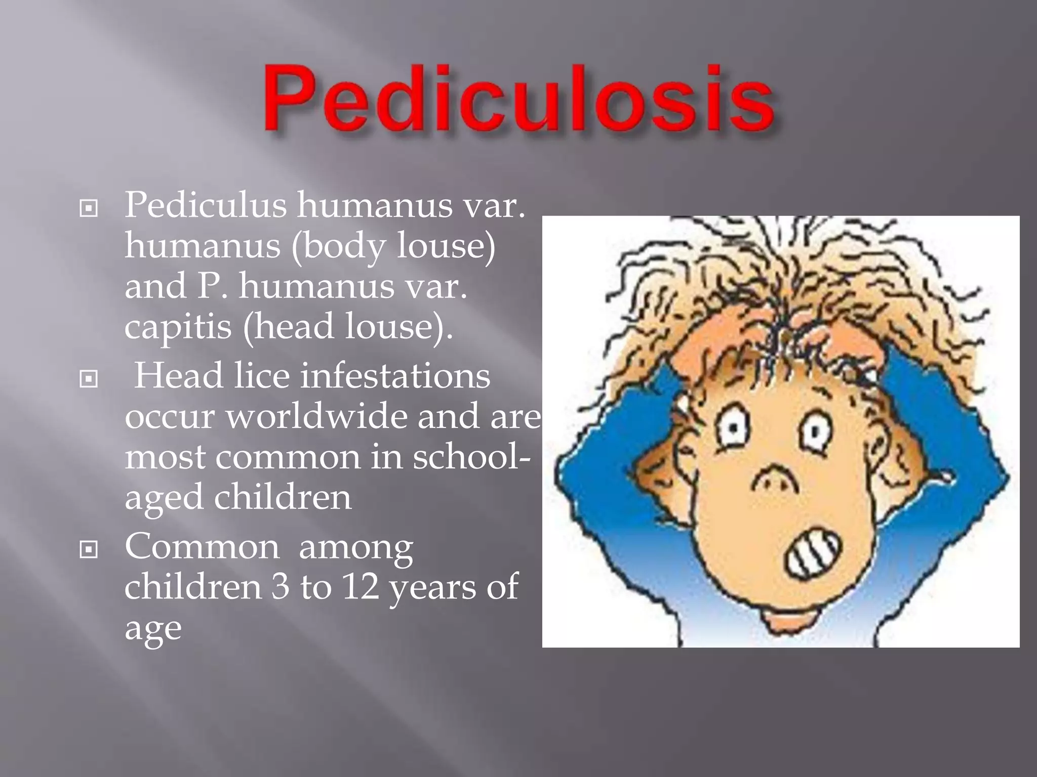 5. Scabies and pediculosis | PPTX