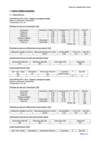 5. calculo cargas termicas | PDF