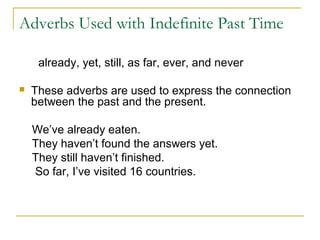 The present Perfect Tense | PPT