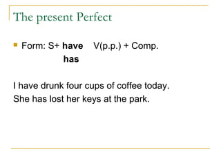 The present Perfect Tense | PPT