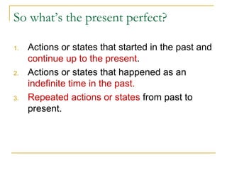 The present Perfect Tense | PPT