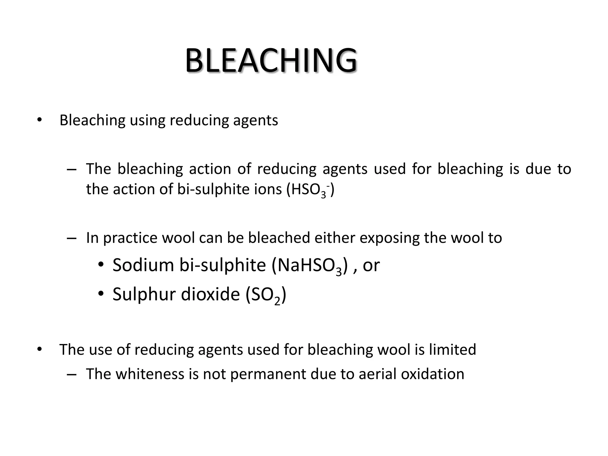 Wool and silk scouring | PPTX