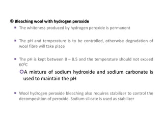 Wool and silk scouring | PPT