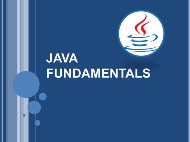 JAVA CHARACTER SETS- FUNDAMENTALS OF JAVA | PPTX