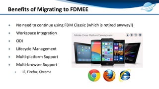 Migration 101 Webinar: FDM to FDMEE | PPT
