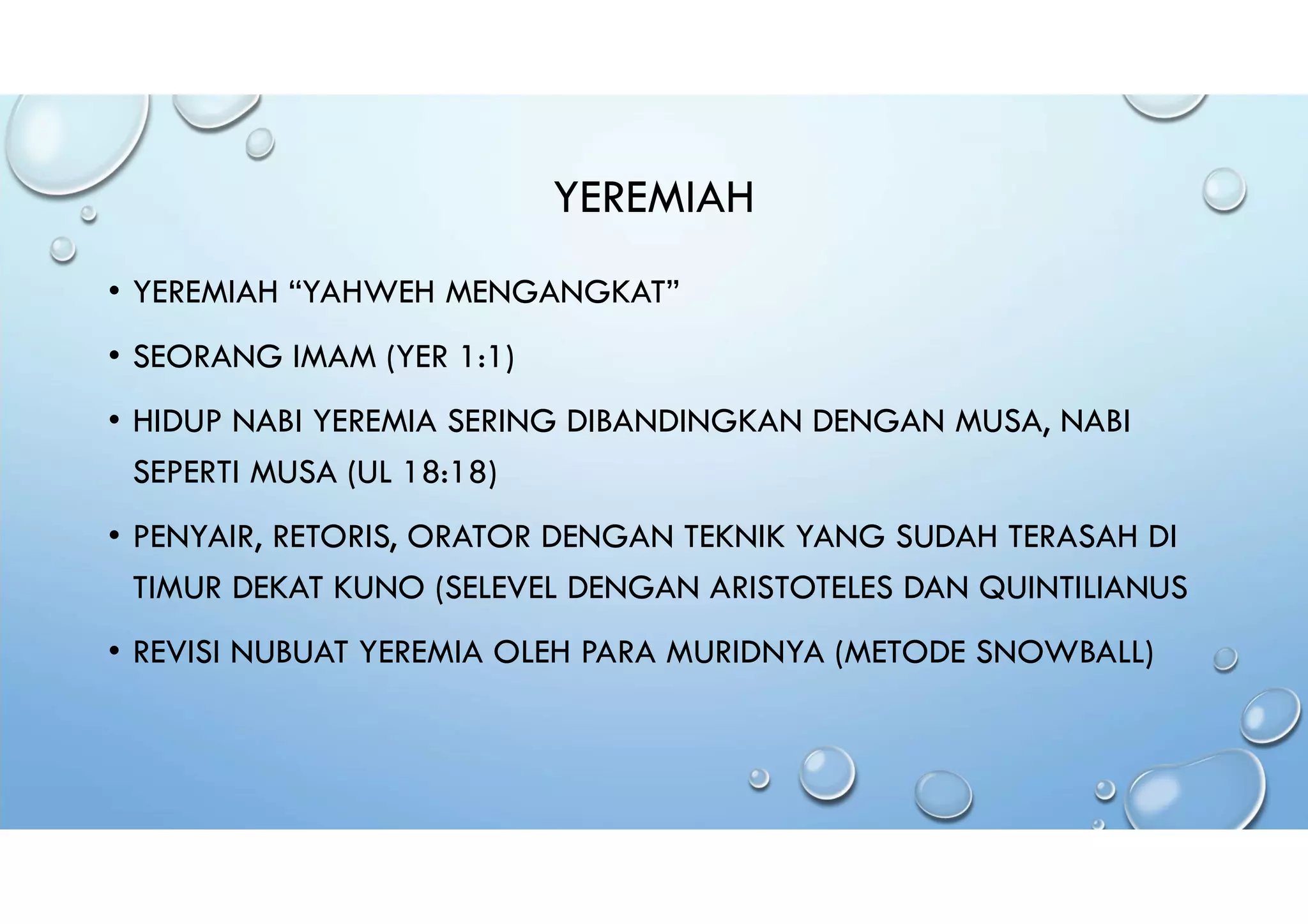 yeremia | PDF