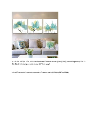 Tranh trang trí | PDF