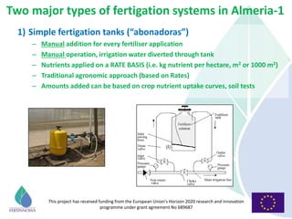 Fertigation management in Almeria | PPT