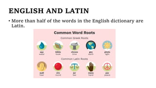 LATIN - LATIN AND ENGLISH | PPTX