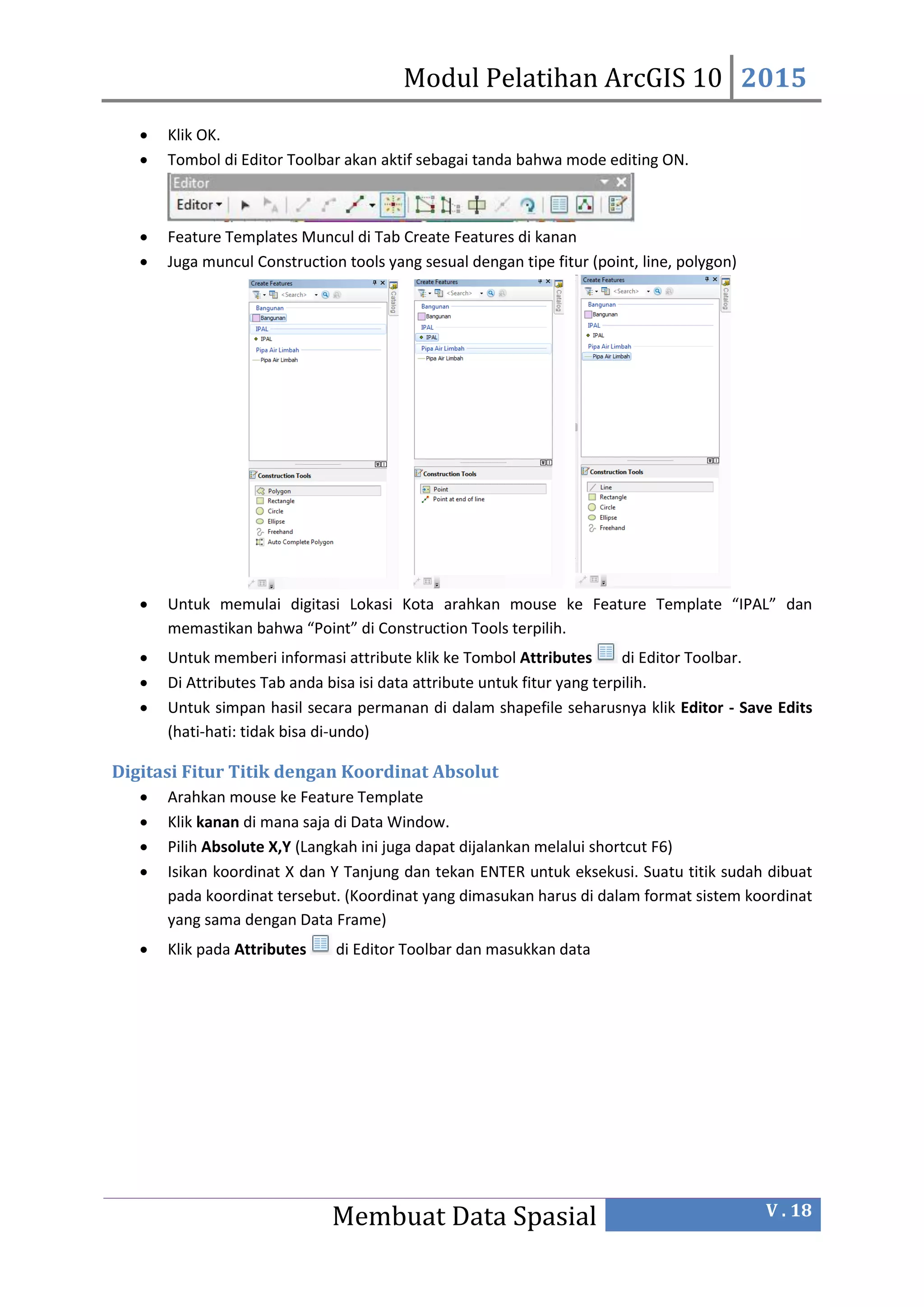 Membuat Data Spasial | PDF