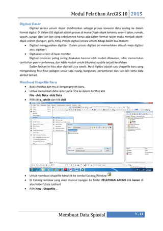 Membuat Data Spasial | PDF