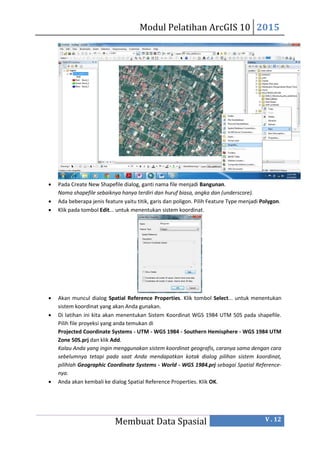 Membuat Data Spasial | PDF