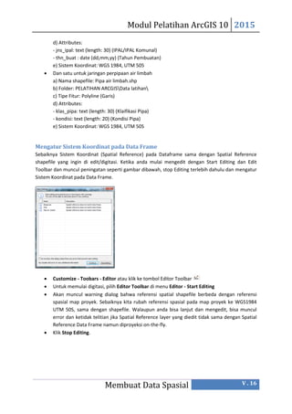 Membuat Data Spasial | PDF