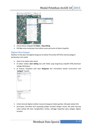Membuat Data Spasial | PDF