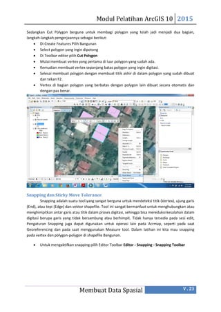 Membuat Data Spasial | PDF