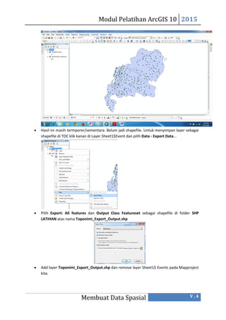 Membuat Data Spasial | PDF