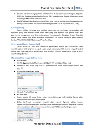 Membuat Data Spasial | PDF