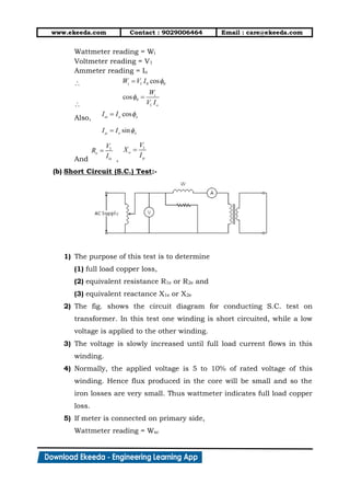 5. single phase transformers | PDF