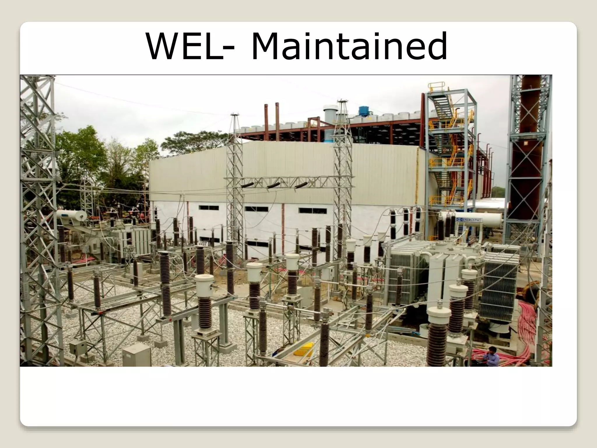 Maintenance schedule of Substation. | PPTX