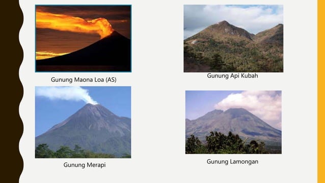 5.gunung api ILMU PENGETAHUAN BUMI DAN ANTARIKSA Nurul Faela Shufa ...