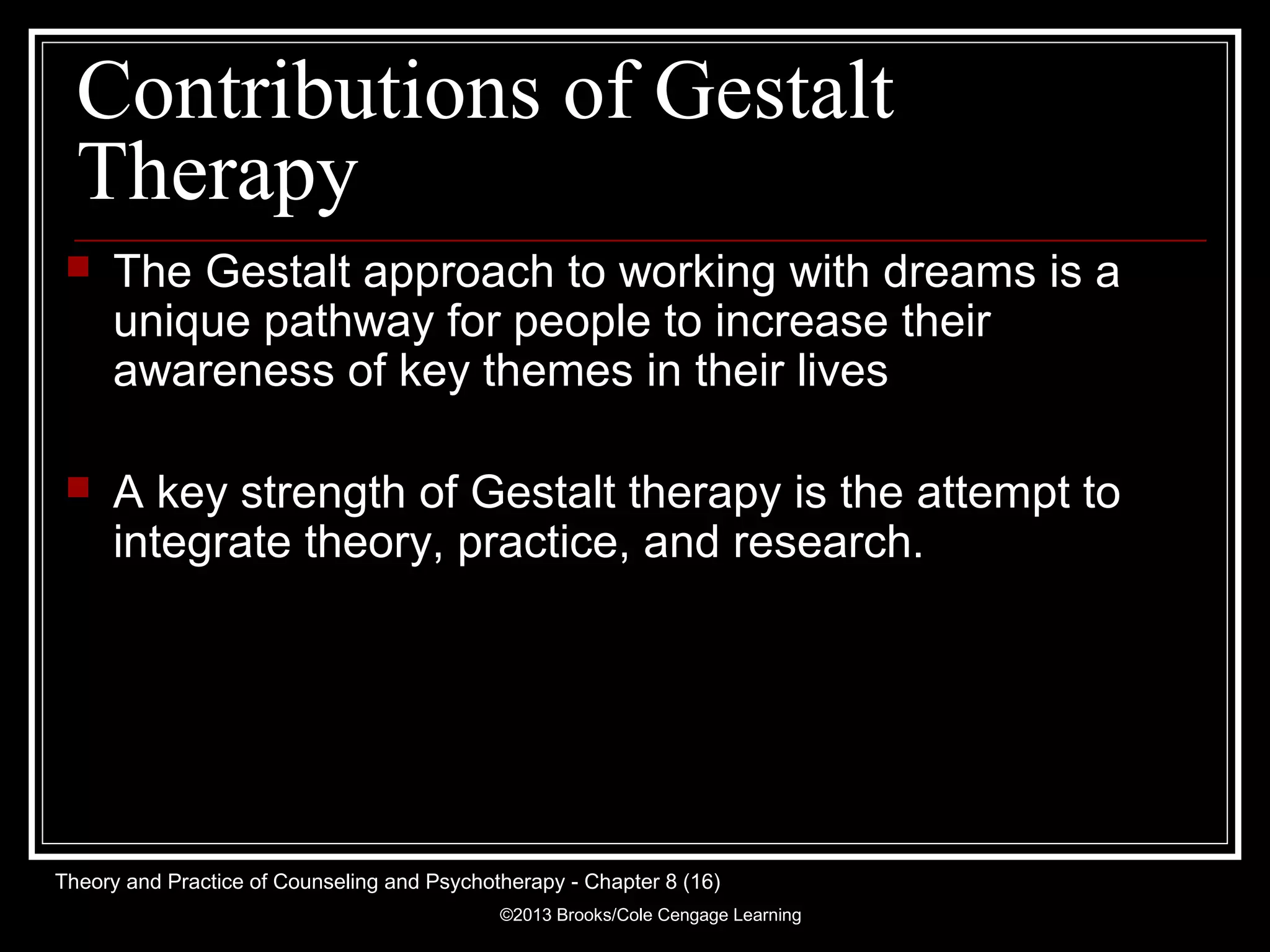 teori gestalt therapy | PPT