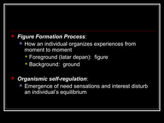 teori gestalt therapy | PPT