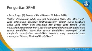 5.integrasi ppk dan literasi dalam implementasi spmi | PPT